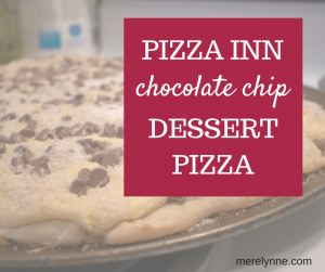 Pizza Inn Chocolate Chip Pizza Recipe - Meredith Rines
